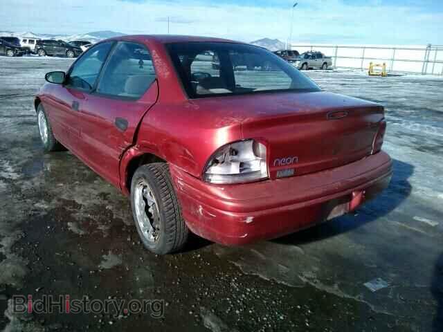 Report 1B3ES47CXSD509775 DODGE NEON 1995 RED GAS - price and damage history
