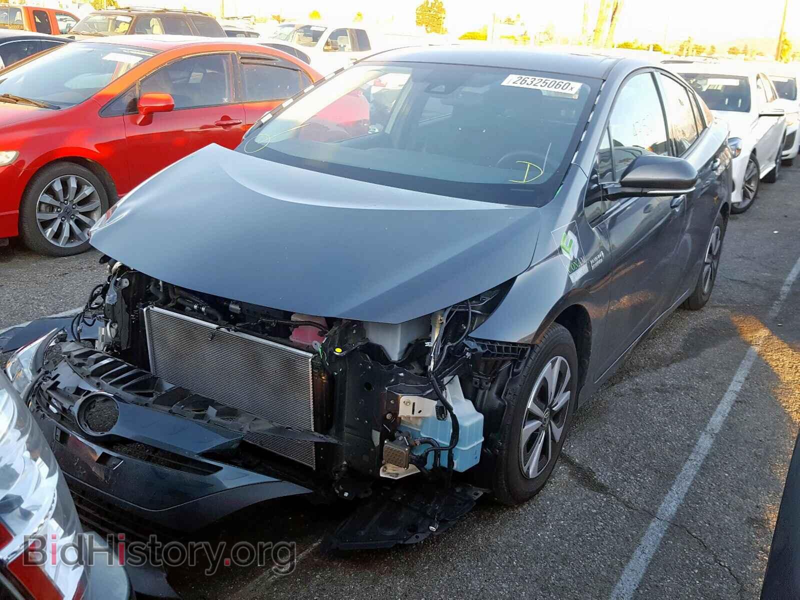 Информация о JTDKARFP4J3082698 TOYOTA PRIUS 2018 GRAY HYBRID ENGINE