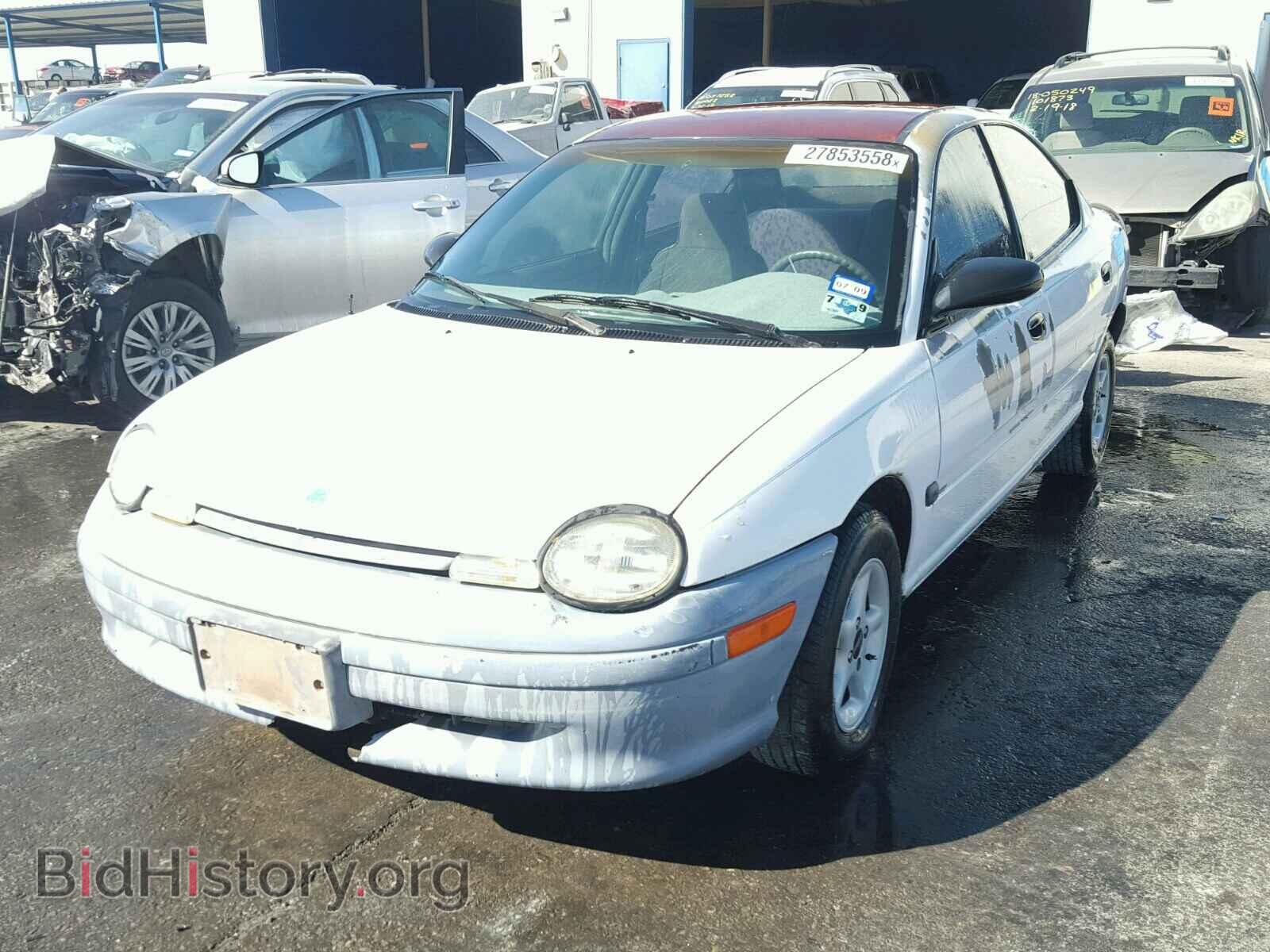Report 1B3ES27C2SD245553 DODGE NEON 1995 WHITE GAS - price and damage ...