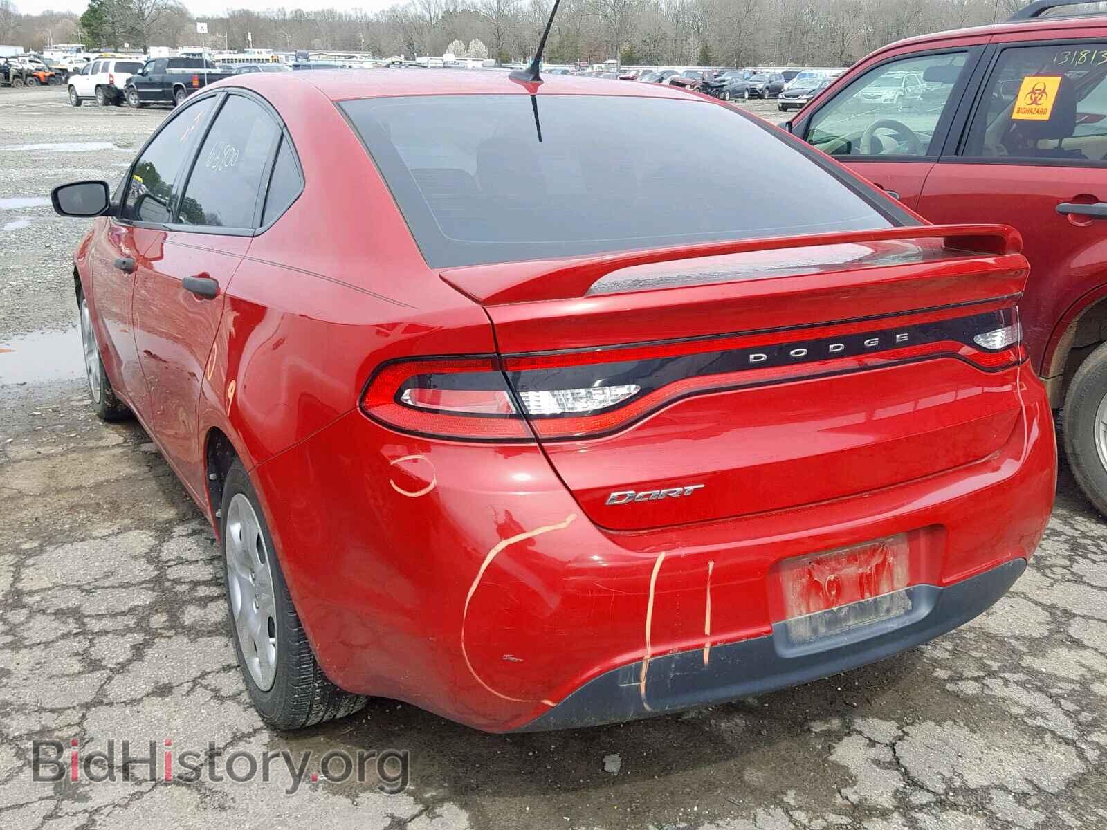 Report 1C3CDFAA6DD225991 DODGE DART 2013 RED GAS - price and damage history