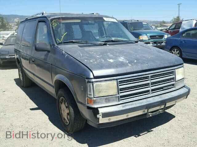Report 2B4FK25K2LR621399 DODGE CARAVAN 1990 BLUE GAS - price and damage ...