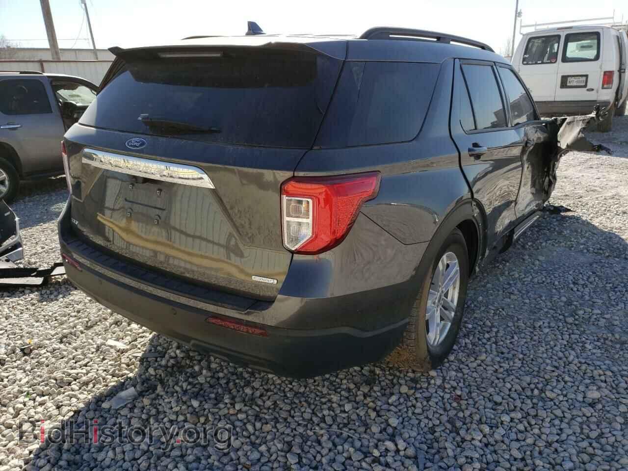 Report 1FMSK7DH7LGB15665 FORD EXPLORER 2020 GRAY GAS - price and damage ...