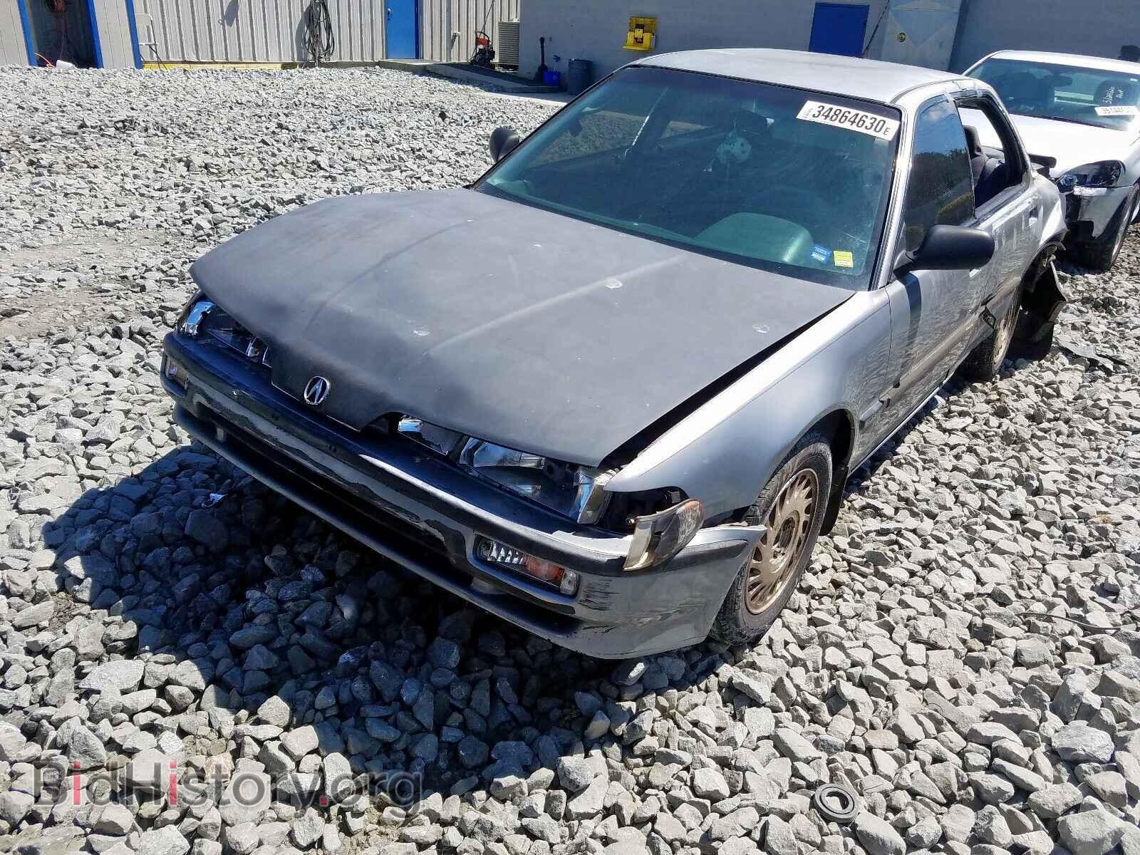 Report JH4DB1560LS017077 ACURA INTEGRA 1990 GRAY GAS - price and damage ...