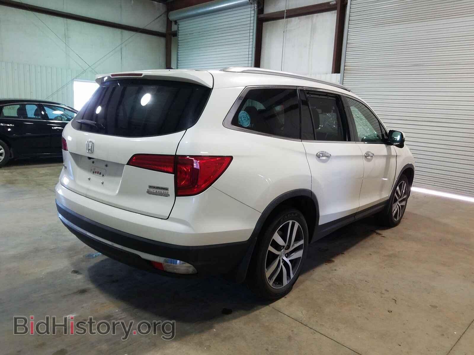 Report 5FNYF5H95GB016112 HONDA PILOT 2016 WHITE GAS - price and damage ...