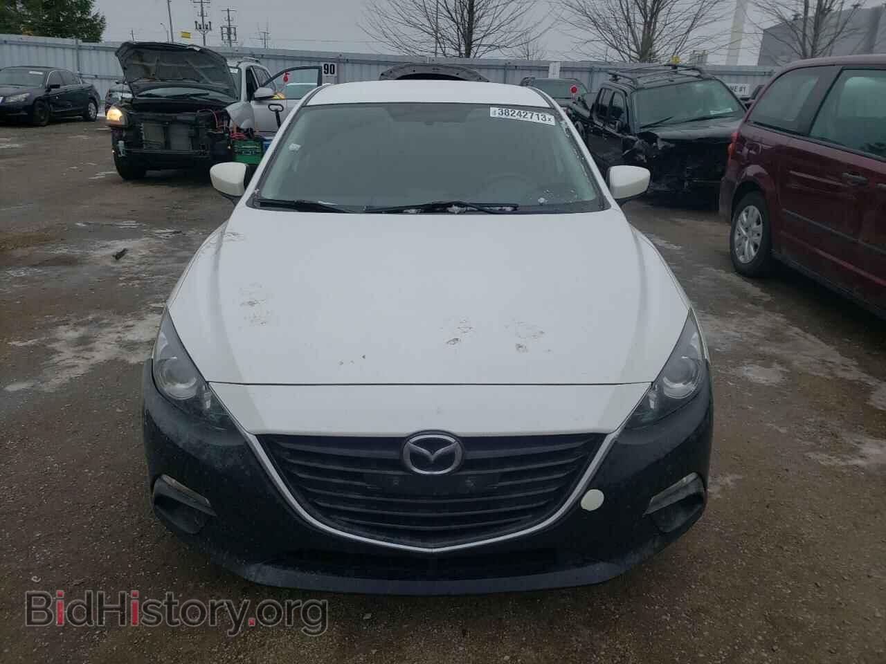 Report 3MZBM1U77EM105825 MAZDA 3 2014 WHITE GAS - price and damage history