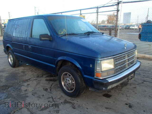 Report 2B4FK4531LR668220 DODGE CARAVAN 1990 BLUE GAS - price and damage ...