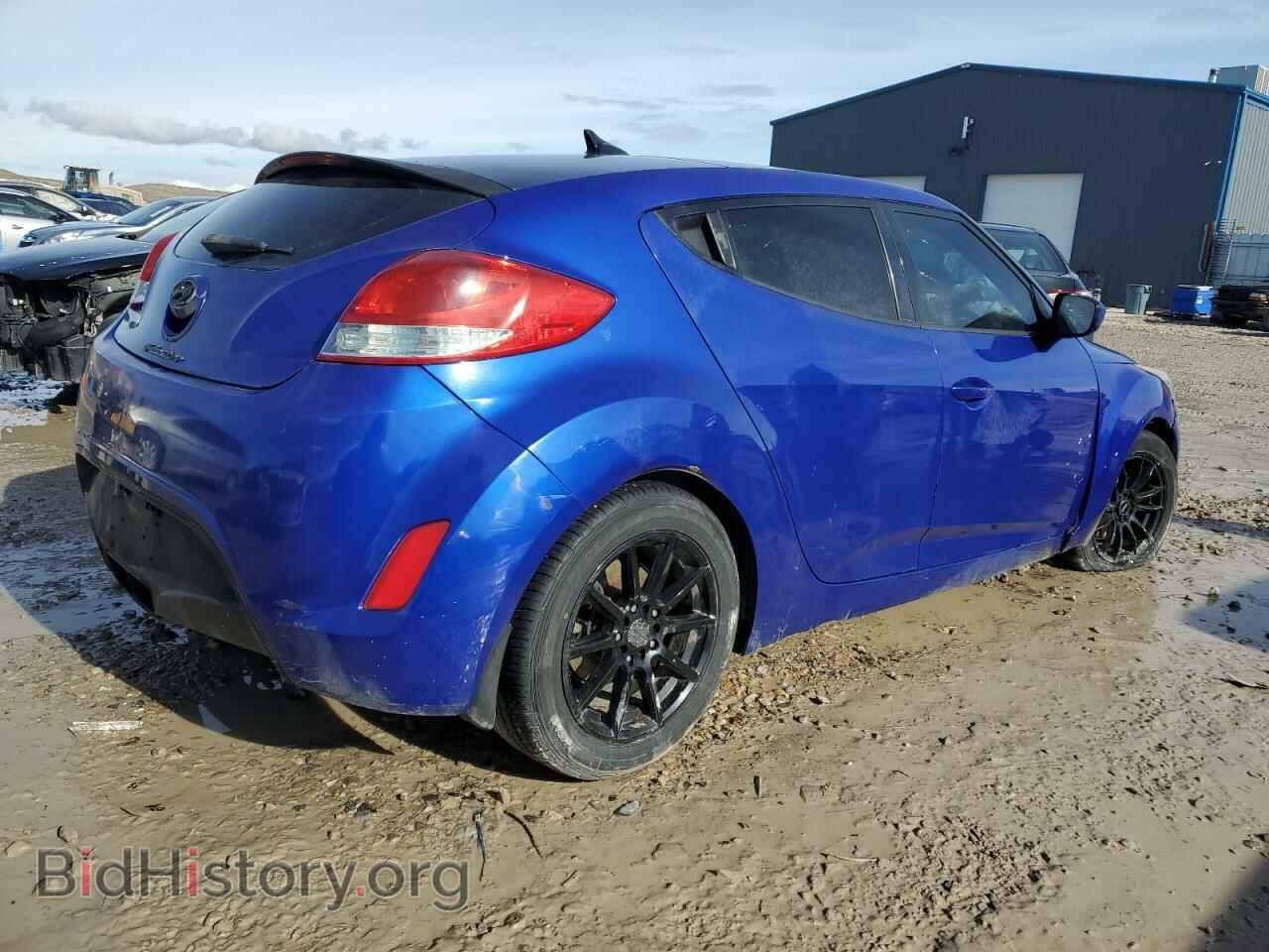 Report KMHTC6AD5CU052841 HYUNDAI VELOSTER 2012 BLUE GAS - price and ...