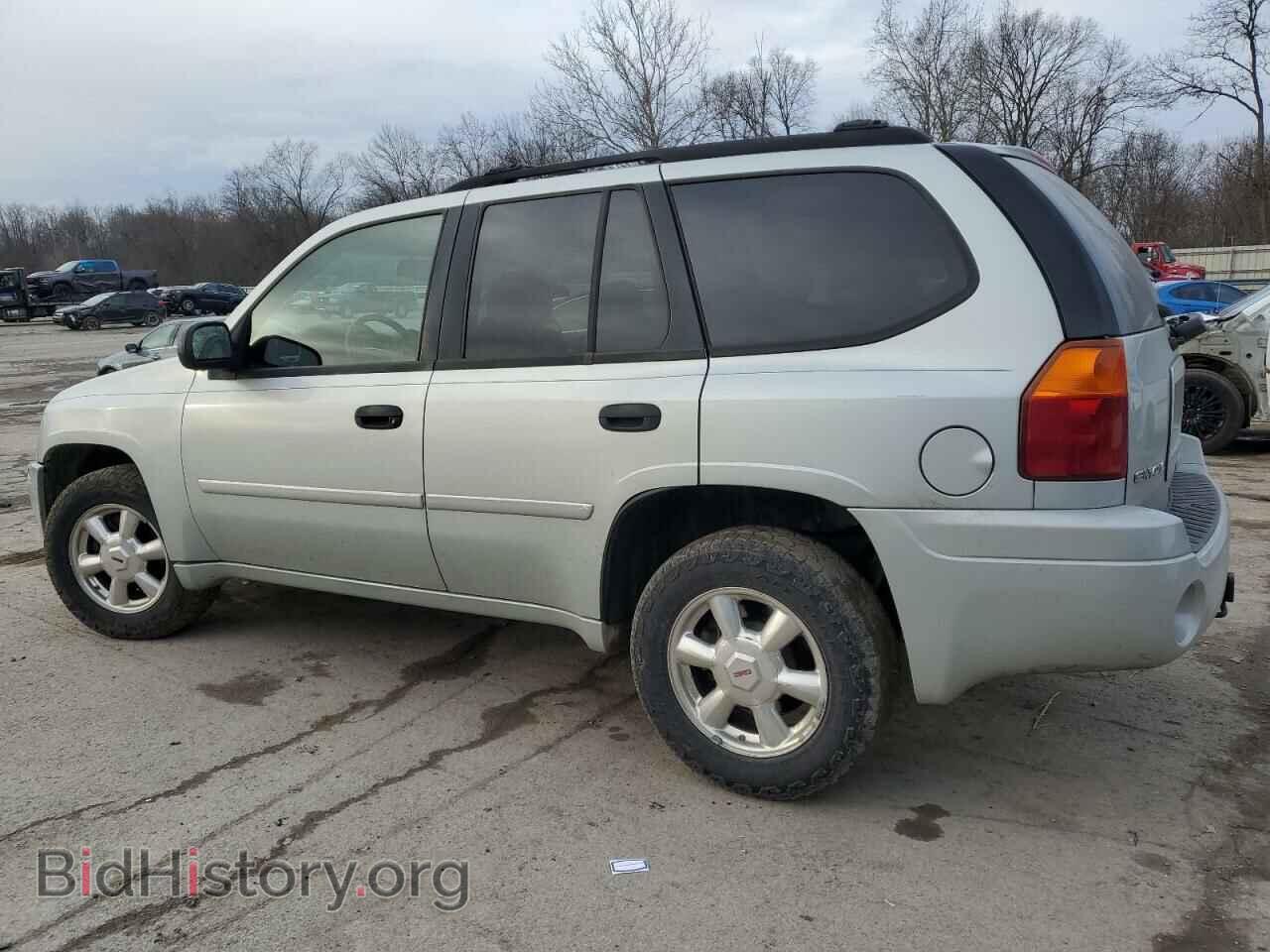 Report 1GKDT13S872138996 GMC ENVOY 2007 BLUE GAS - price and damage history