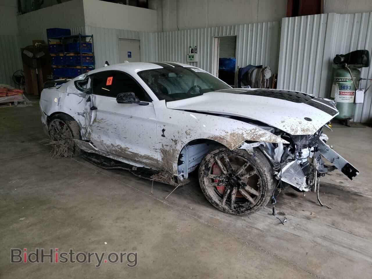 Report 1FA6P8SJ6M5500267 FORD MUSTANG 2021 WHITE GAS - price and damage ...