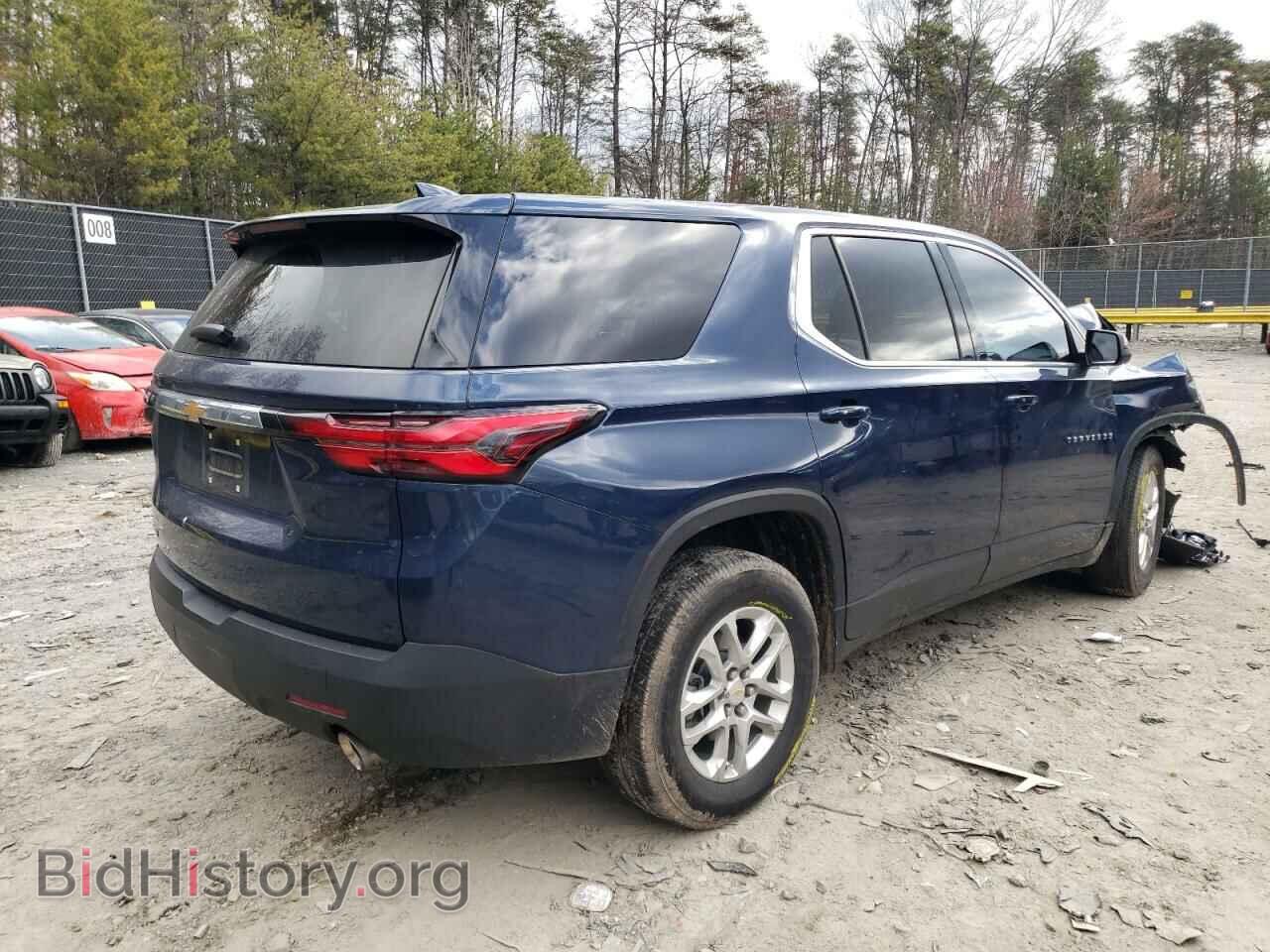 Report 1GNERFKW3NJ105978 CHEVROLET TRAVERSE 2022 BLUE GAS - price and ...