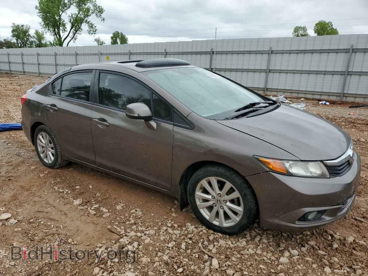 Report 2HGFB2F84CH528302 HONDA CIVIC 2012 TAN GAS - price and damage ...