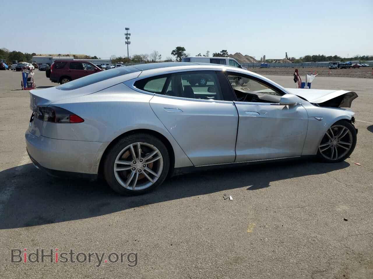 Report 5YJSA1DP3CFS00086 TESLA MODEL S 2012 SILVER ELECTRIC - price and ...