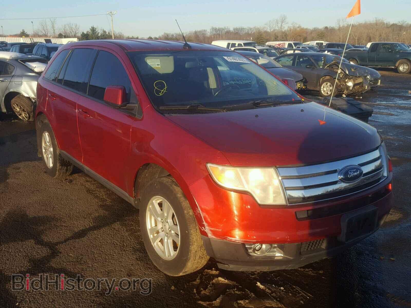 Report 2FMDK48C07BA53271 FORD EDGE 2007 RED GAS - price and damage history
