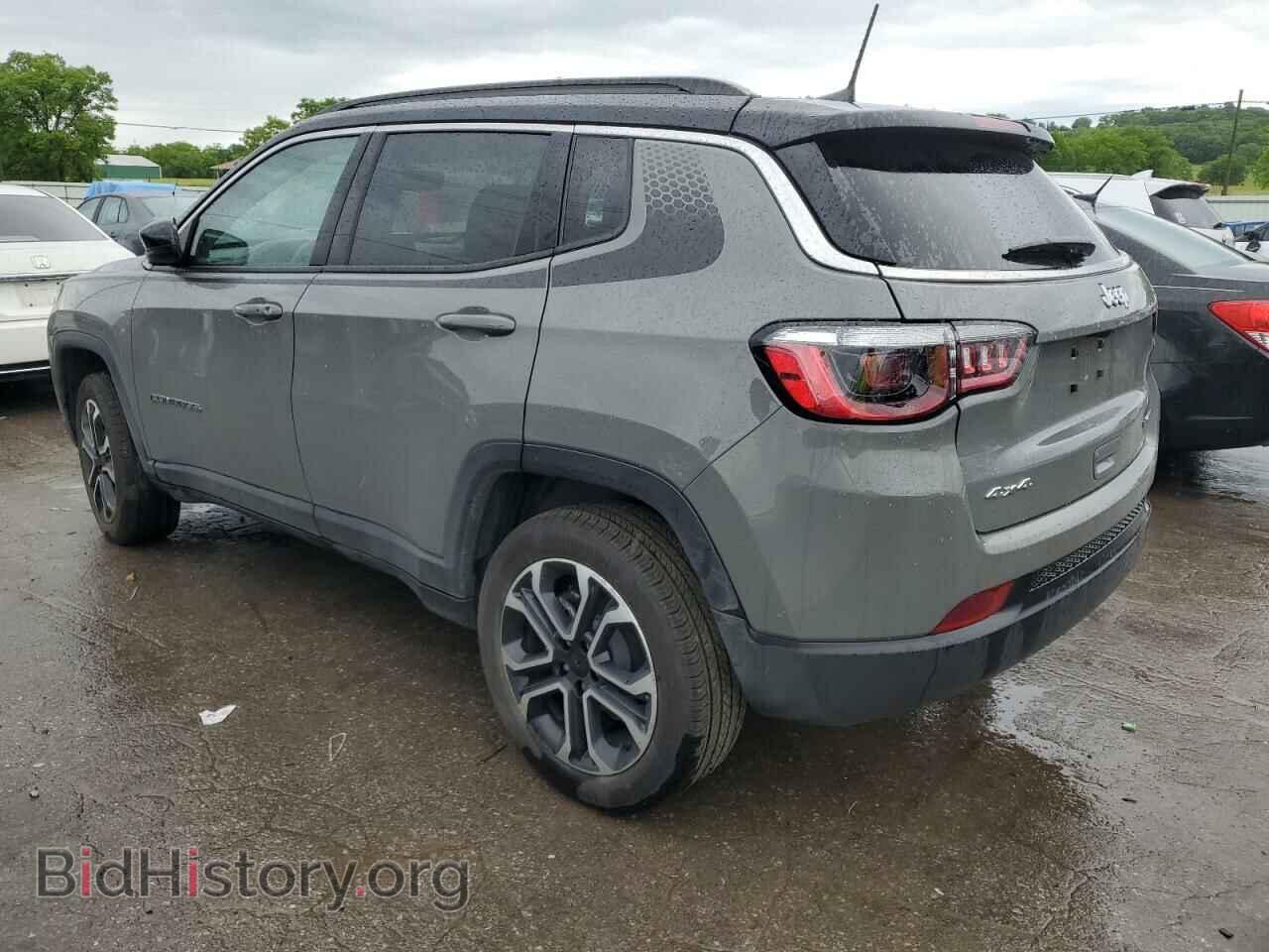 Report 3C4NJDCB8NT212520 JEEP COMPASS 2022 GRAY GAS - price and damage ...