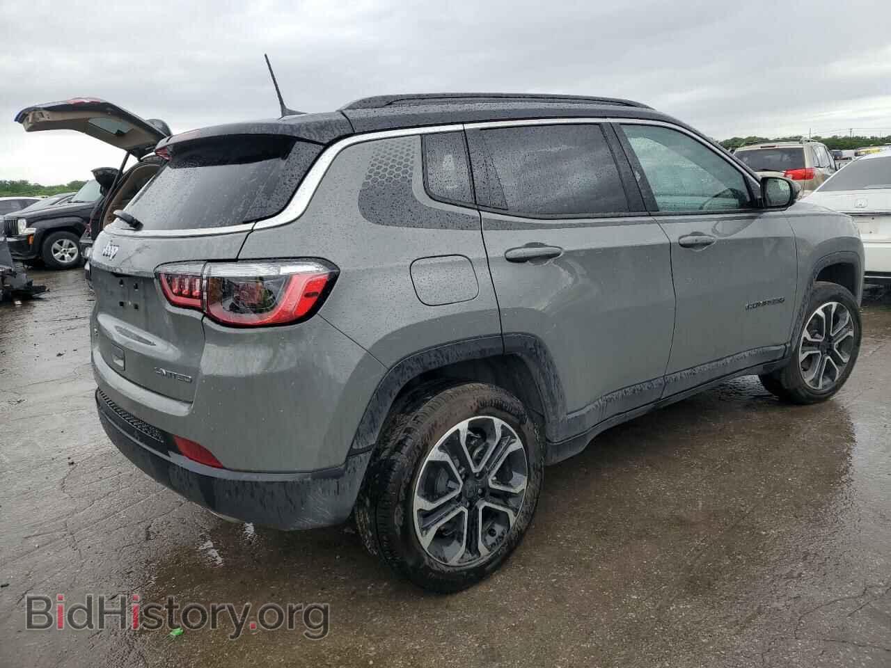 Report 3C4NJDCB8NT212520 JEEP COMPASS 2022 GRAY GAS - price and damage ...