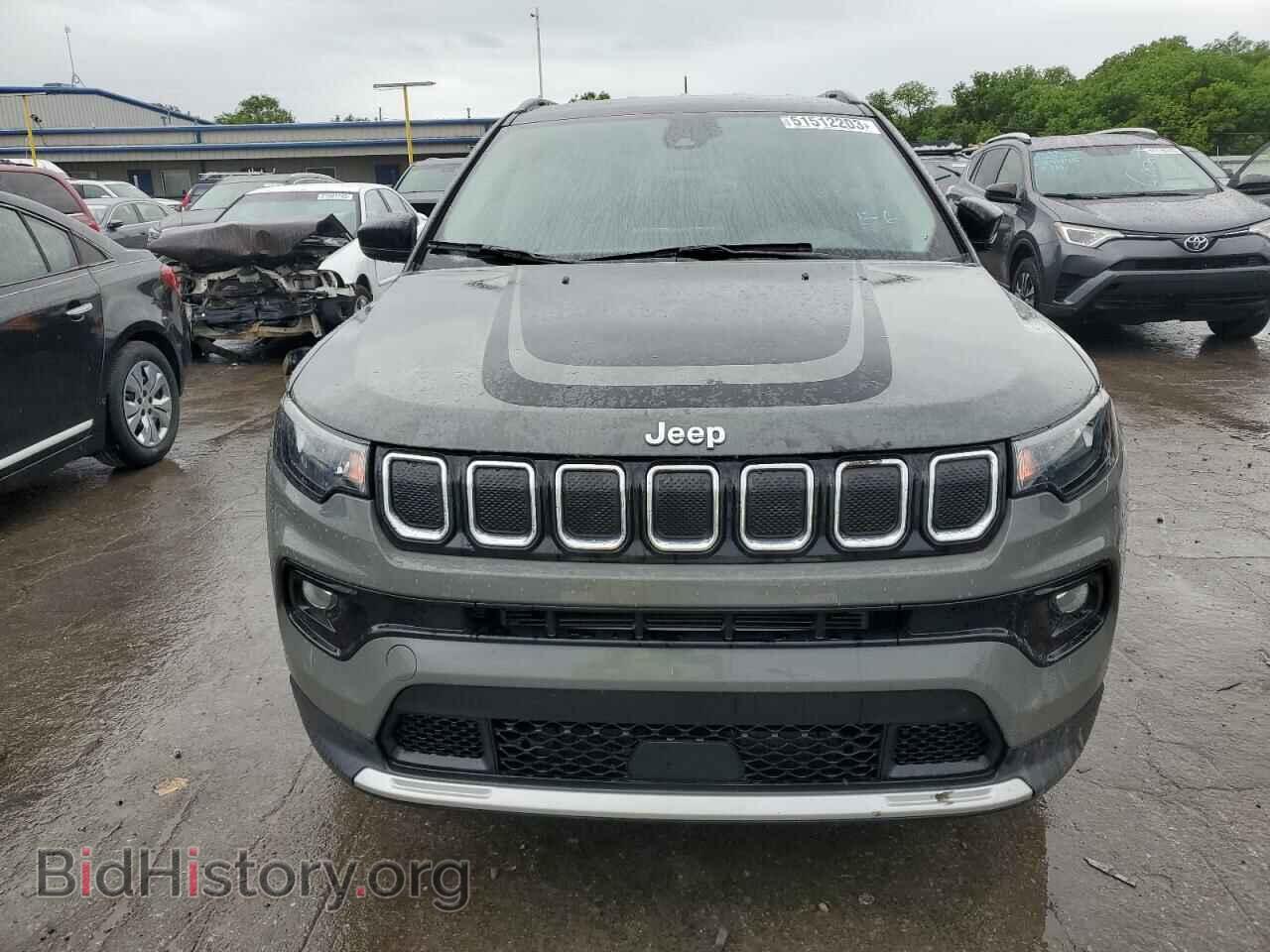 Report 3C4NJDCB8NT212520 JEEP COMPASS 2022 GRAY GAS - price and damage ...