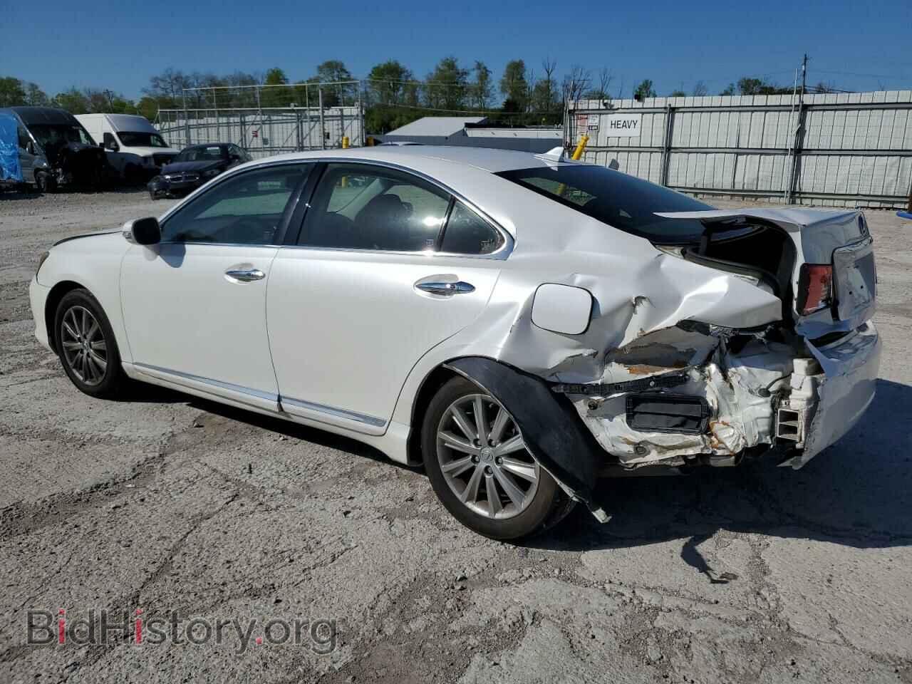 Report JTHBK1EG5C2487816 LEXUS ES350 2012 WHITE GAS - price and damage ...