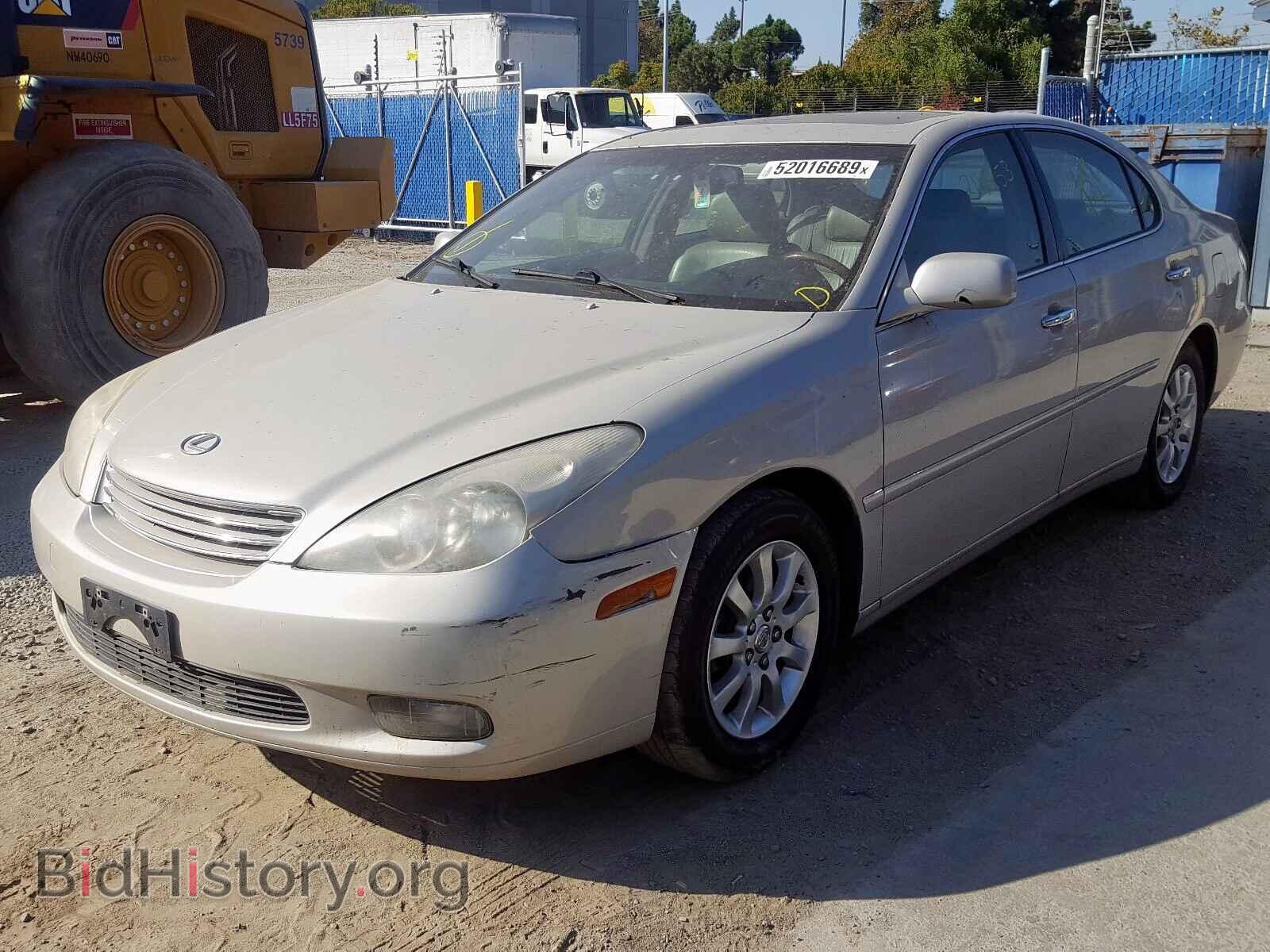Report JTHBF30G320030679 LEXUS ES300 2002 BEIGE GAS - price and damage ...