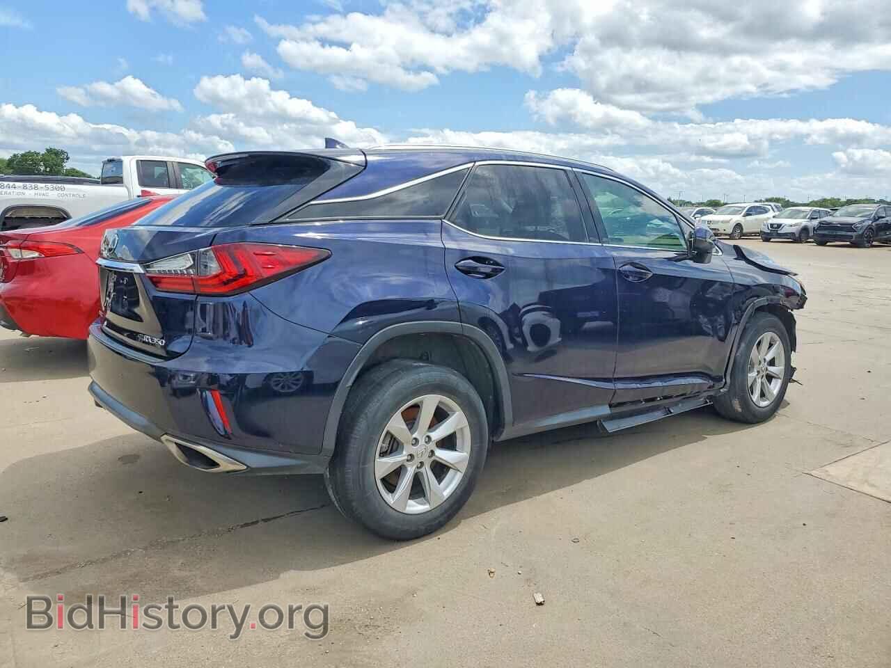 Report 2T2ZZMCA5GC004310 LEXUS RX350 2016 BLUE GAS - price and damage ...
