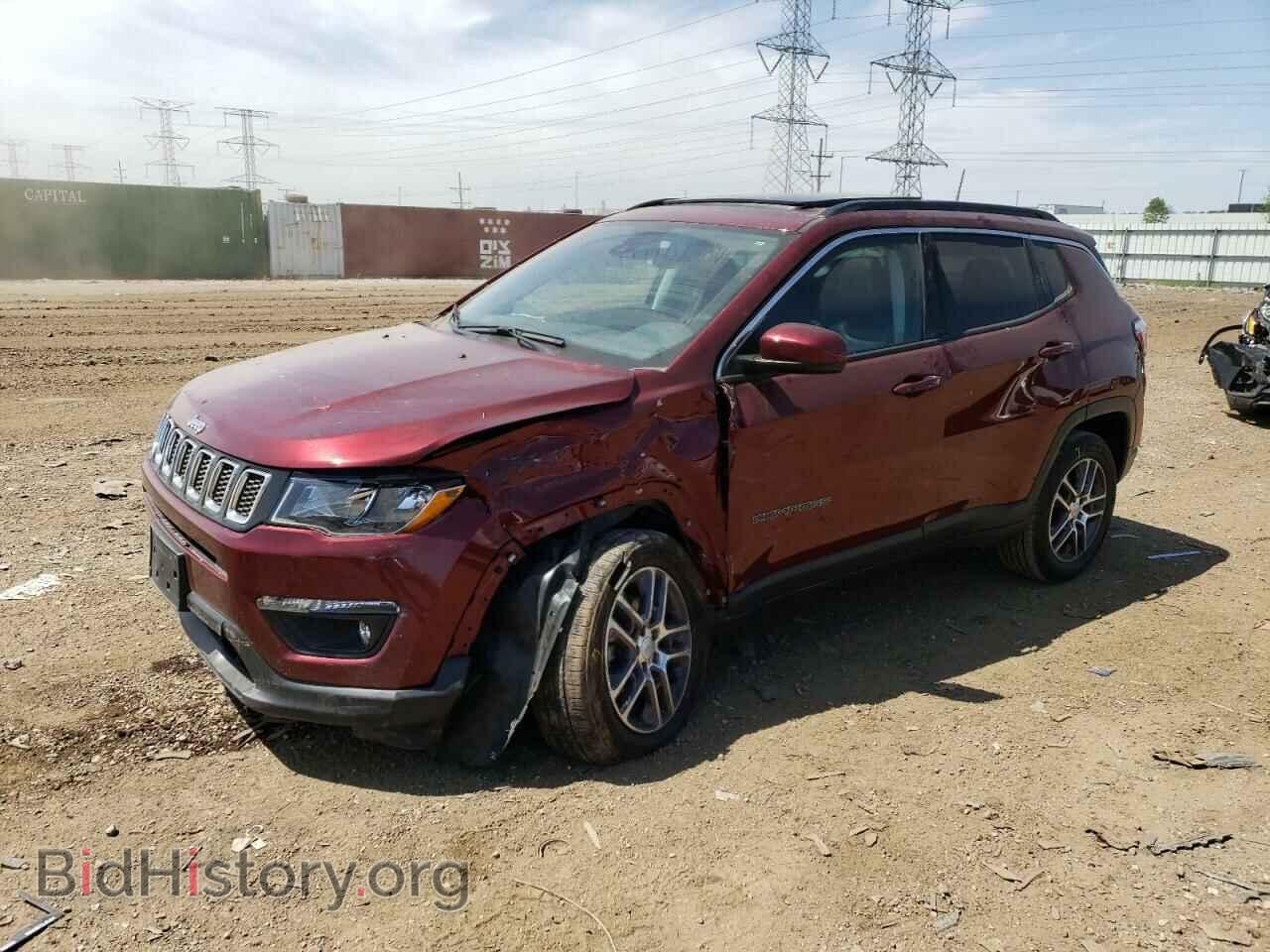 Report 3C4NJDBB6LT217469 JEEP COMPASS 2020 RED GAS - price and damage ...