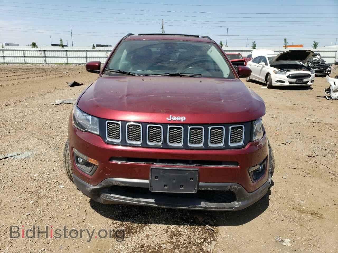 Report 3C4NJDBB6LT217469 JEEP COMPASS 2020 RED GAS - price and damage ...