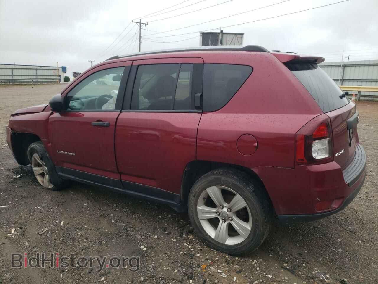 Report 1C4NJDBB0GD746606 JEEP COMPASS 2016 MAROON GAS - price and ...