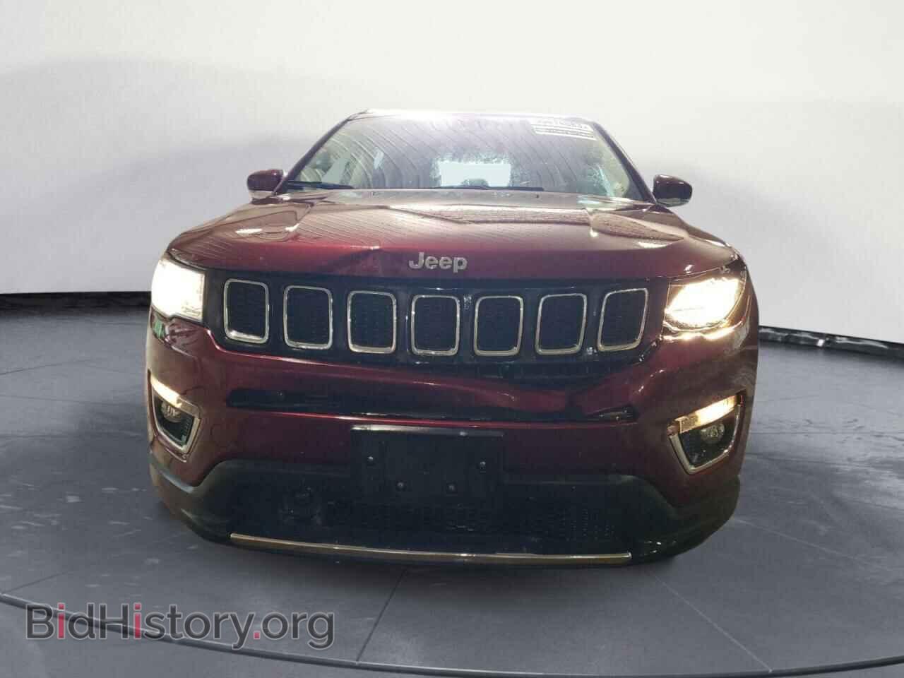 Report 3C4NJDCB6MT594559 JEEP COMPASS 2021 MAROON GAS - price and ...
