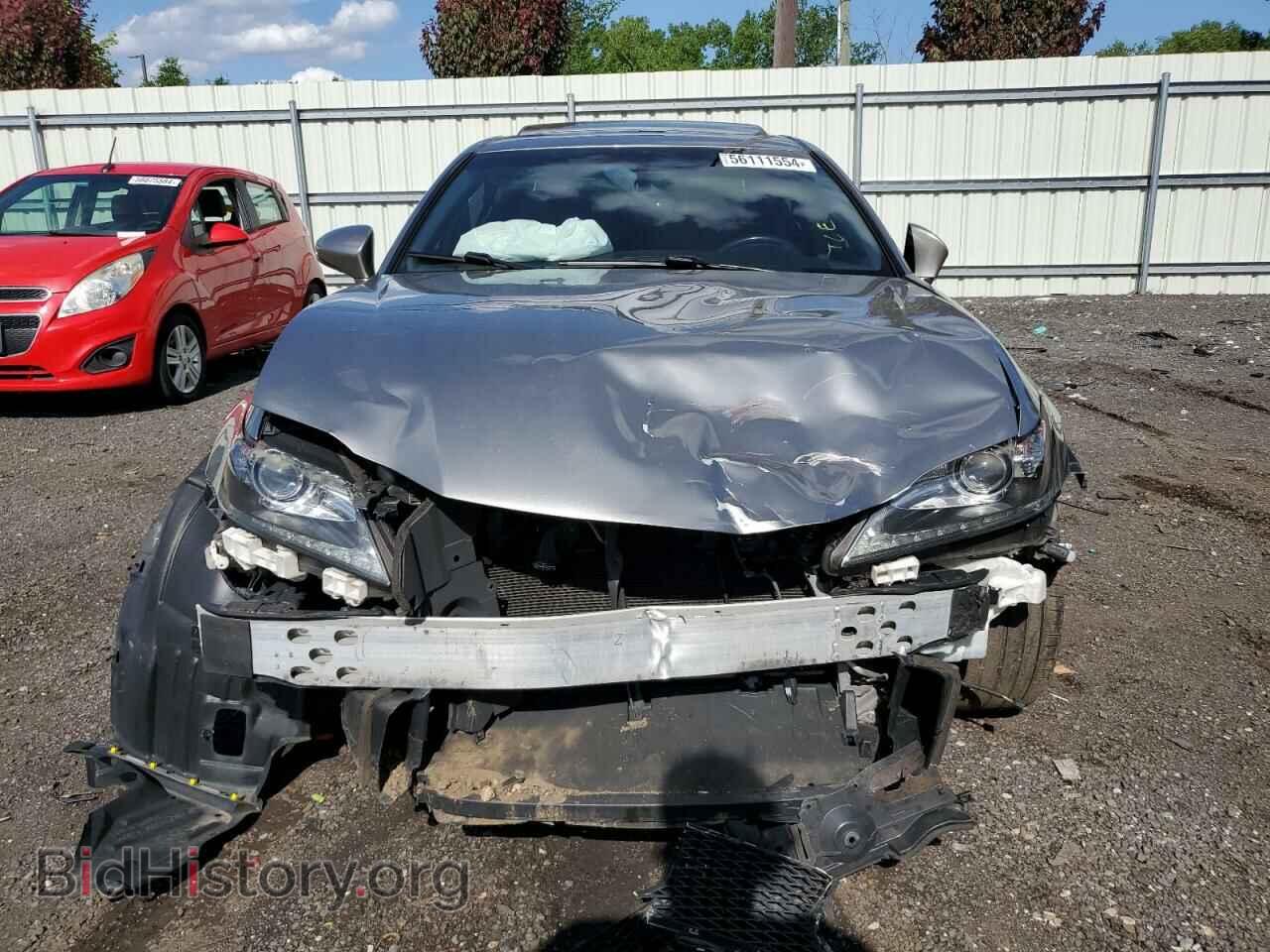 Report JTHCE1BL2FA007593 LEXUS GS350 2015 SILVER GAS - price and damage ...