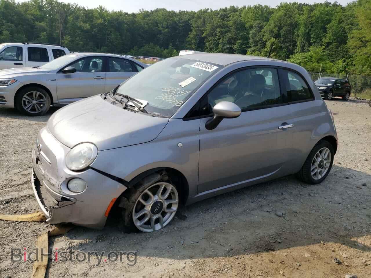 Report 3C3CFFAR7FT523253 FIAT 500 2015 GRAY GAS - price and damage history
