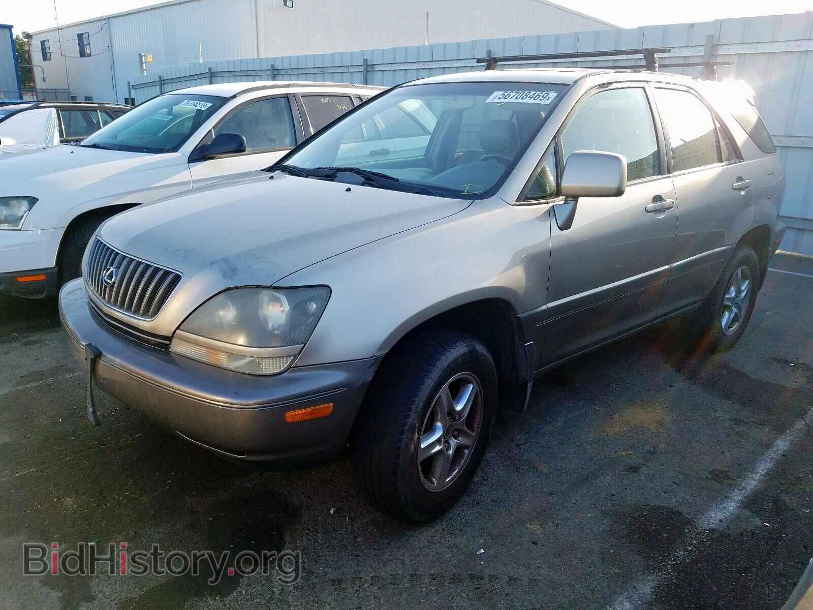 Report JT6HF10U3Y0164288 LEXUS RX 300 2000 SILVER GAS - price and ...