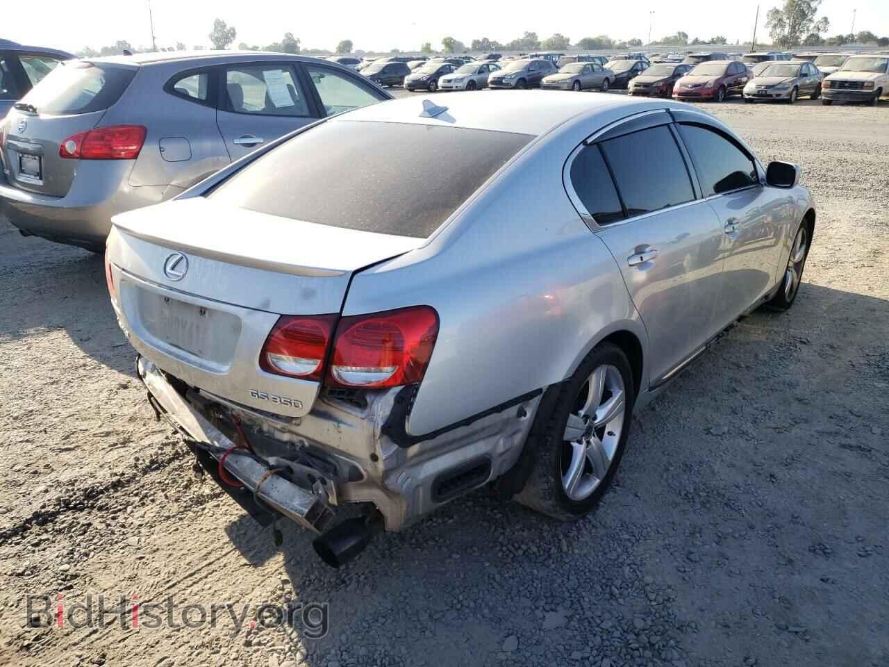 Report JTHBE96S570010488 LEXUS GS350 2007 SILVER GAS - price and damage ...