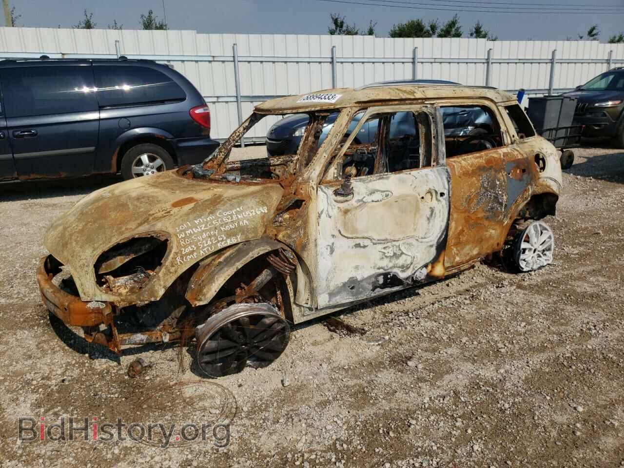 Report WMWZC5C52BWL52688 MINI COOPER 2011 BURN GAS - price and damage ...