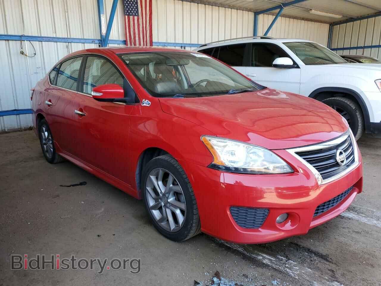 Report 3N1AB7AP6FY268474 NISSAN SENTRA 2015 RED GAS - price and damage ...