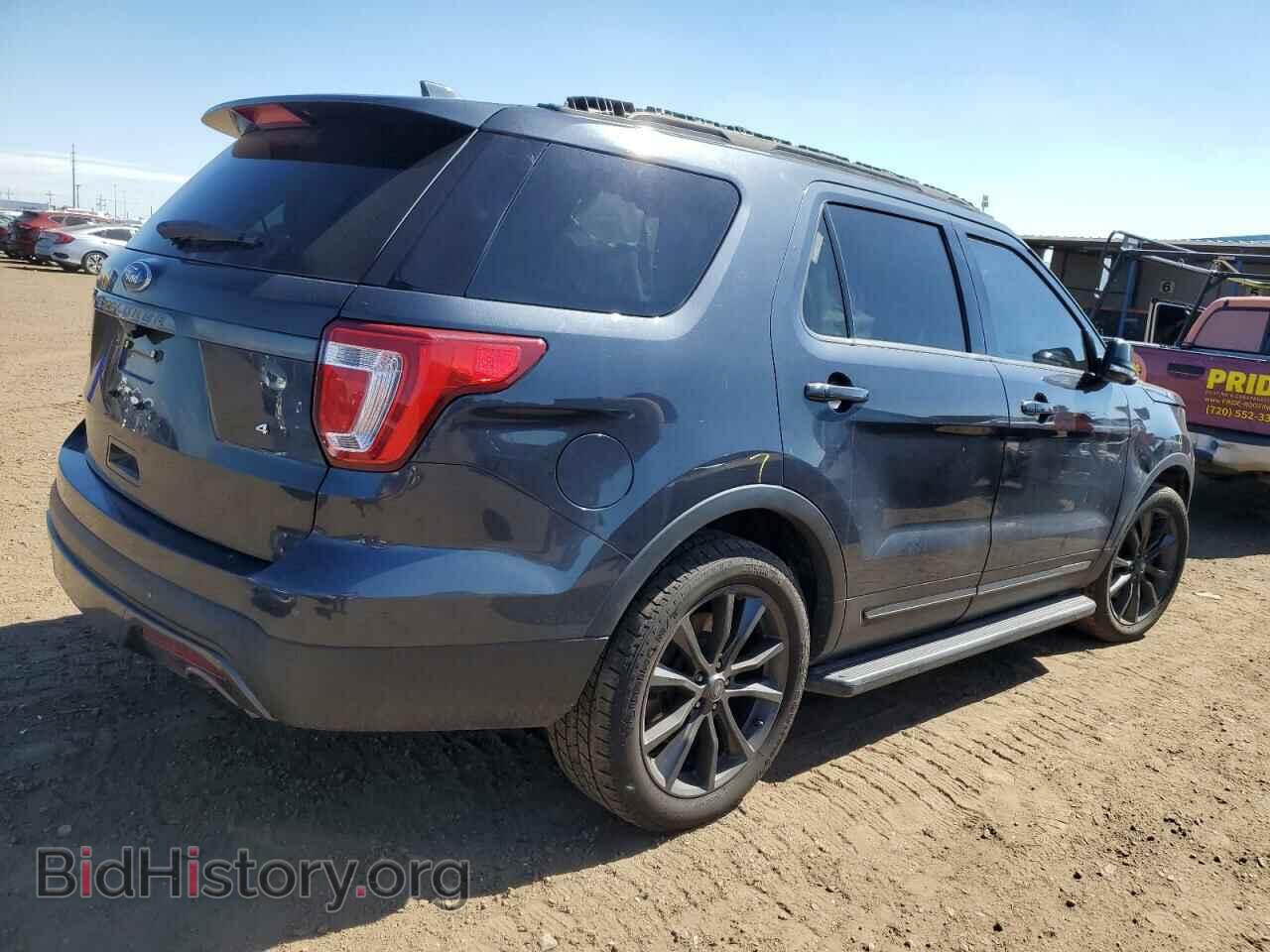 Report 1FM5K8D81HGC77186 FORD EXPLORER 2017 GRAY GAS - price and damage ...