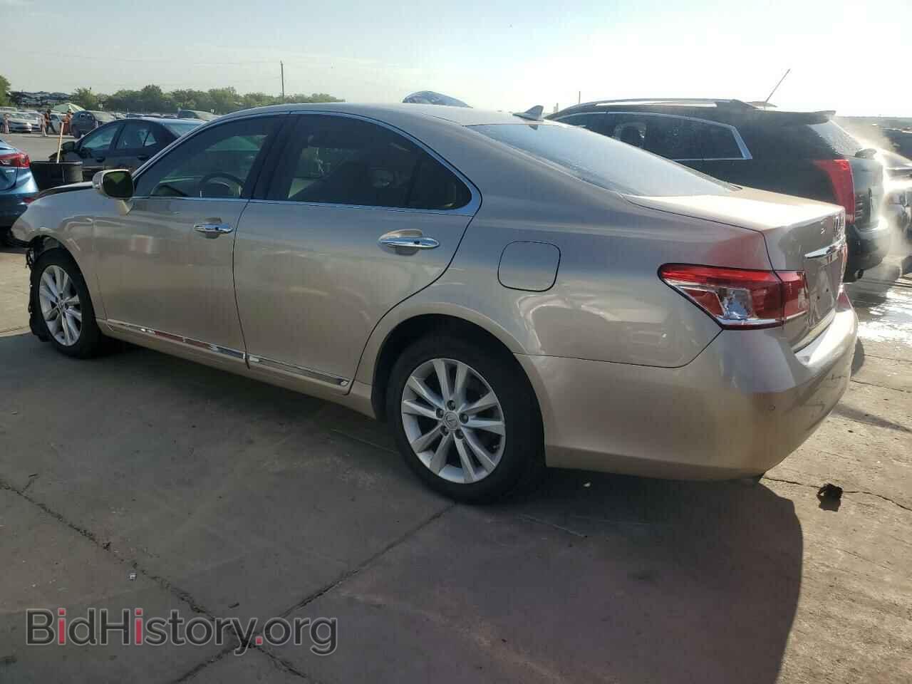 Report JTHBK1EG3C2495140 LEXUS ES350 2012 BEIGE GAS - price and damage ...