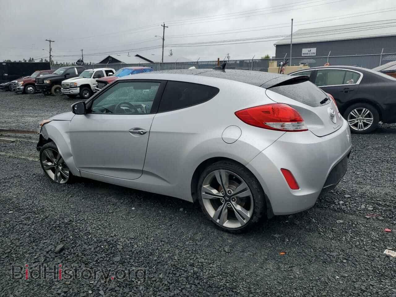 Report KMHTC6AD4CU072501 HYUNDAI VELOSTER 2012 SILVER GAS - price and ...