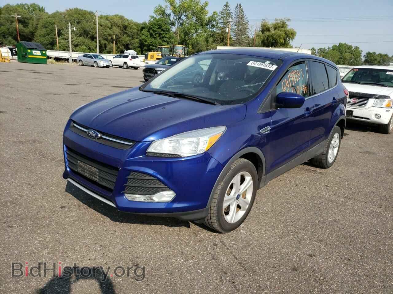 Report 1FMCU9GX8FUA92075 FORD ESCAPE 2015 BLUE GAS - price and damage ...