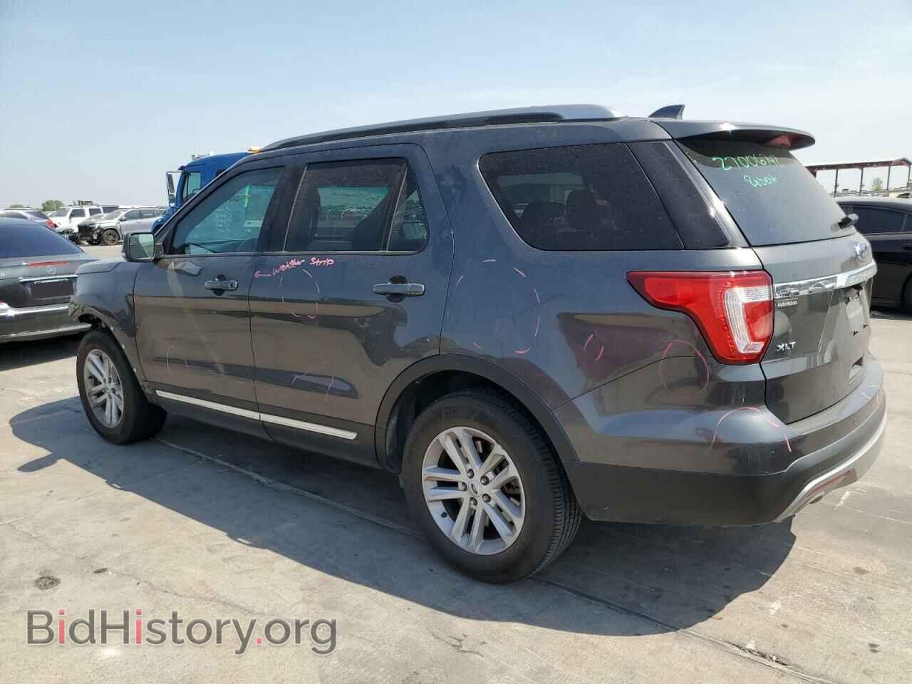 Report 1FM5K7D83HGB78850 FORD EXPLORER 2017 GRAY GAS - price and damage ...