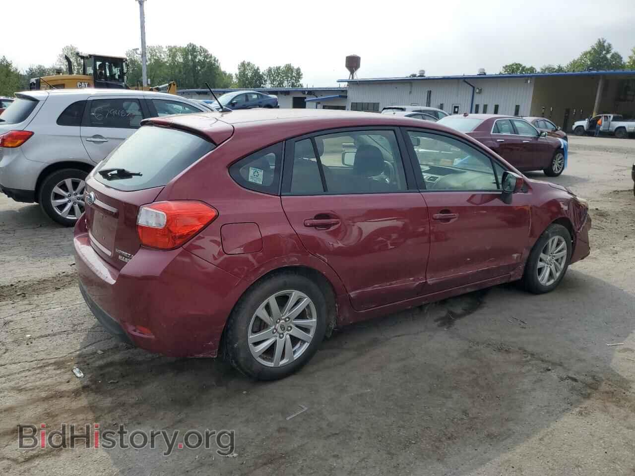Report JF1GPAB69G8249268 SUBARU IMPREZA 2016 RED GAS - price and damage ...