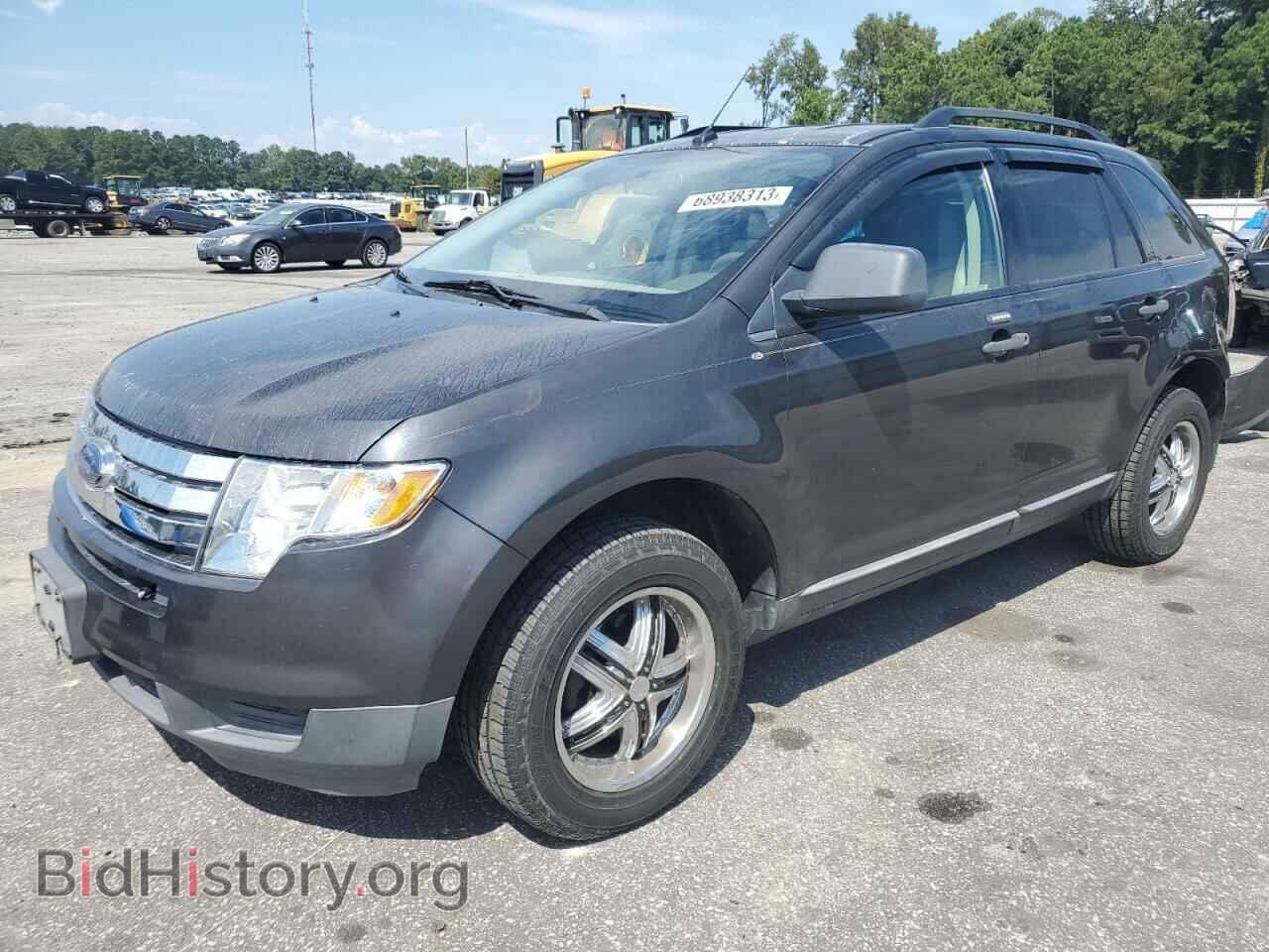 Report 2FMDK36C27BB54230 FORD EDGE 2007 BLACK GAS - price and damage ...