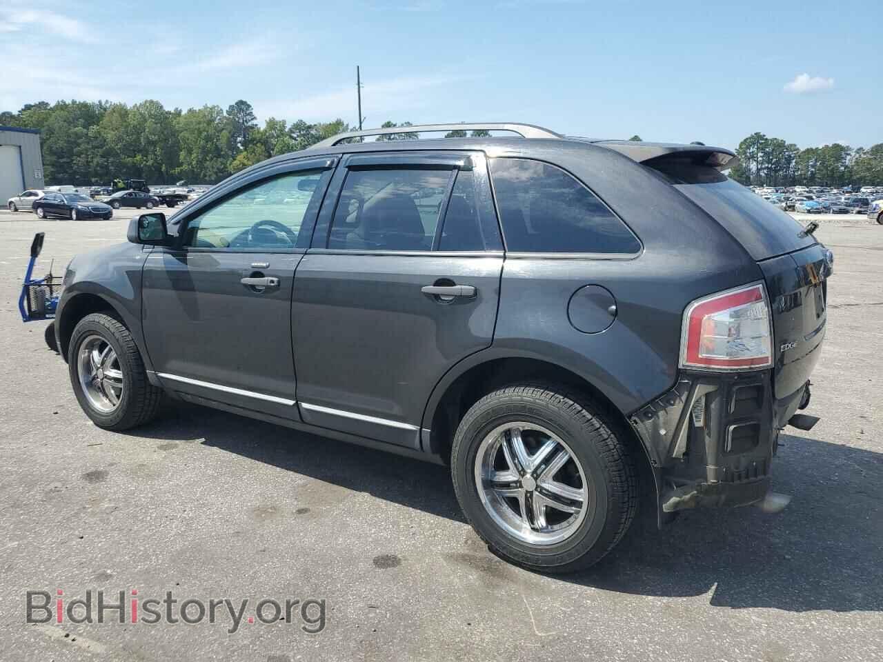 Report 2FMDK36C27BB54230 FORD EDGE 2007 BLACK GAS - price and damage ...