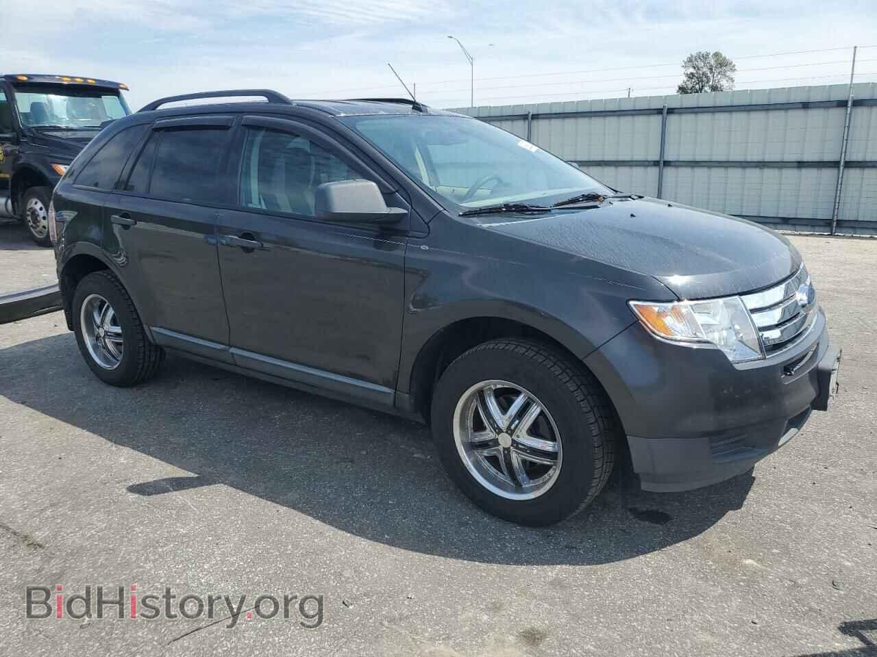 Report 2FMDK36C27BB54230 FORD EDGE 2007 BLACK GAS - price and damage ...