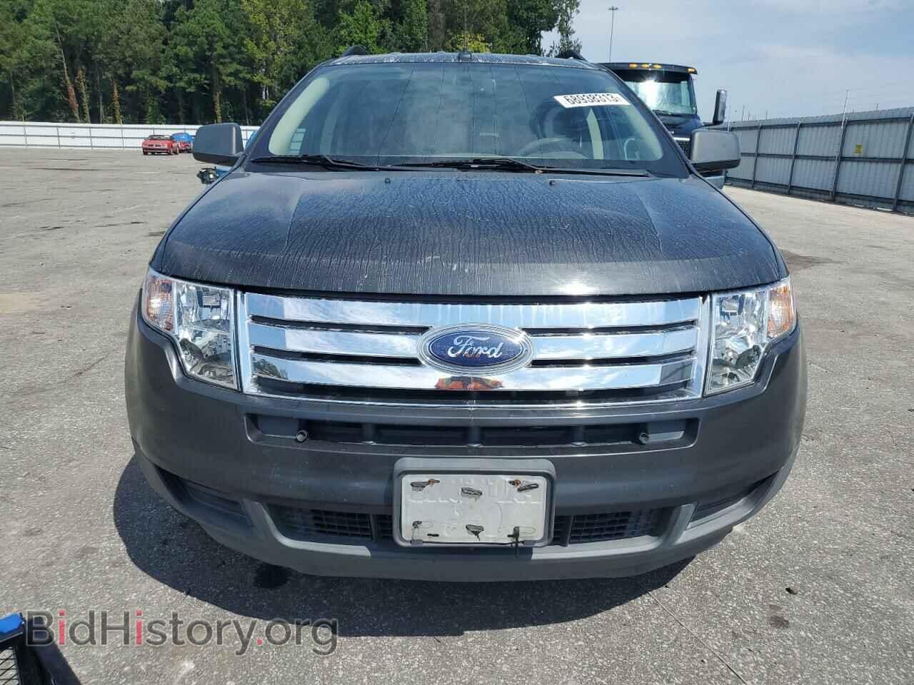 Report 2FMDK36C27BB54230 FORD EDGE 2007 BLACK GAS - price and damage ...