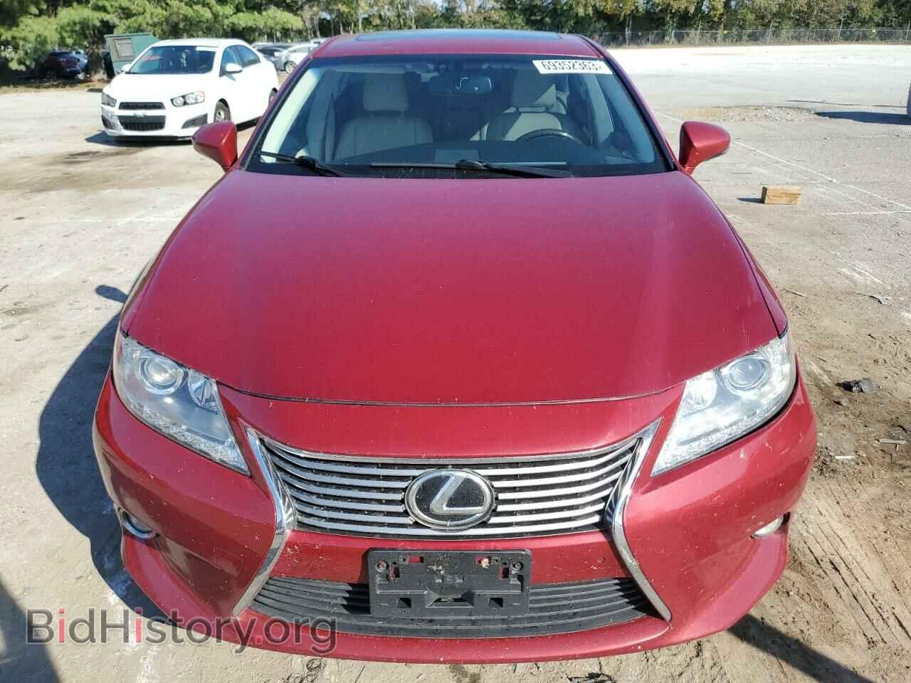 Report JTHBK1GG4E2097712 LEXUS ES350 2014 RED GAS - price and damage ...