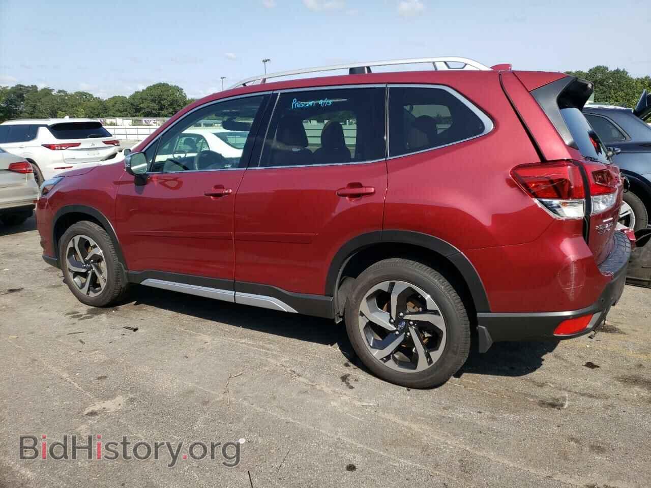 Report JF2SKARC4NH497697 SUBARU FORESTER 2022 RED GAS - price and ...