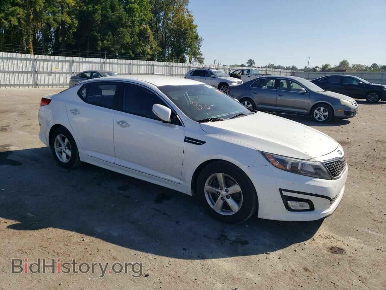 Report KNAGM4A71F5639972 KIA OPTIMA 2015 WHITE GAS - price and damage ...