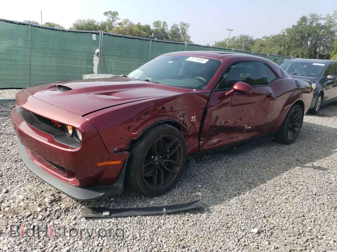 Report 2C3CDZFJ3KH690061 DODGE CHALLENGER 2019 MAROON GAS - price and ...