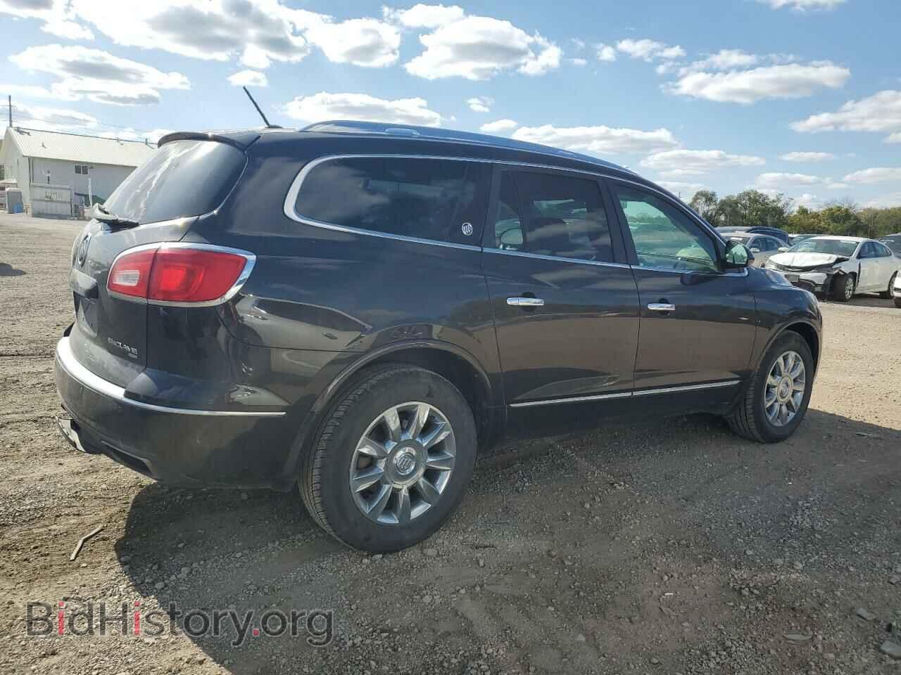 Report 5GAKVBKD4EJ336016 BUICK ENCLAVE 2014 BROWN GAS - price and ...