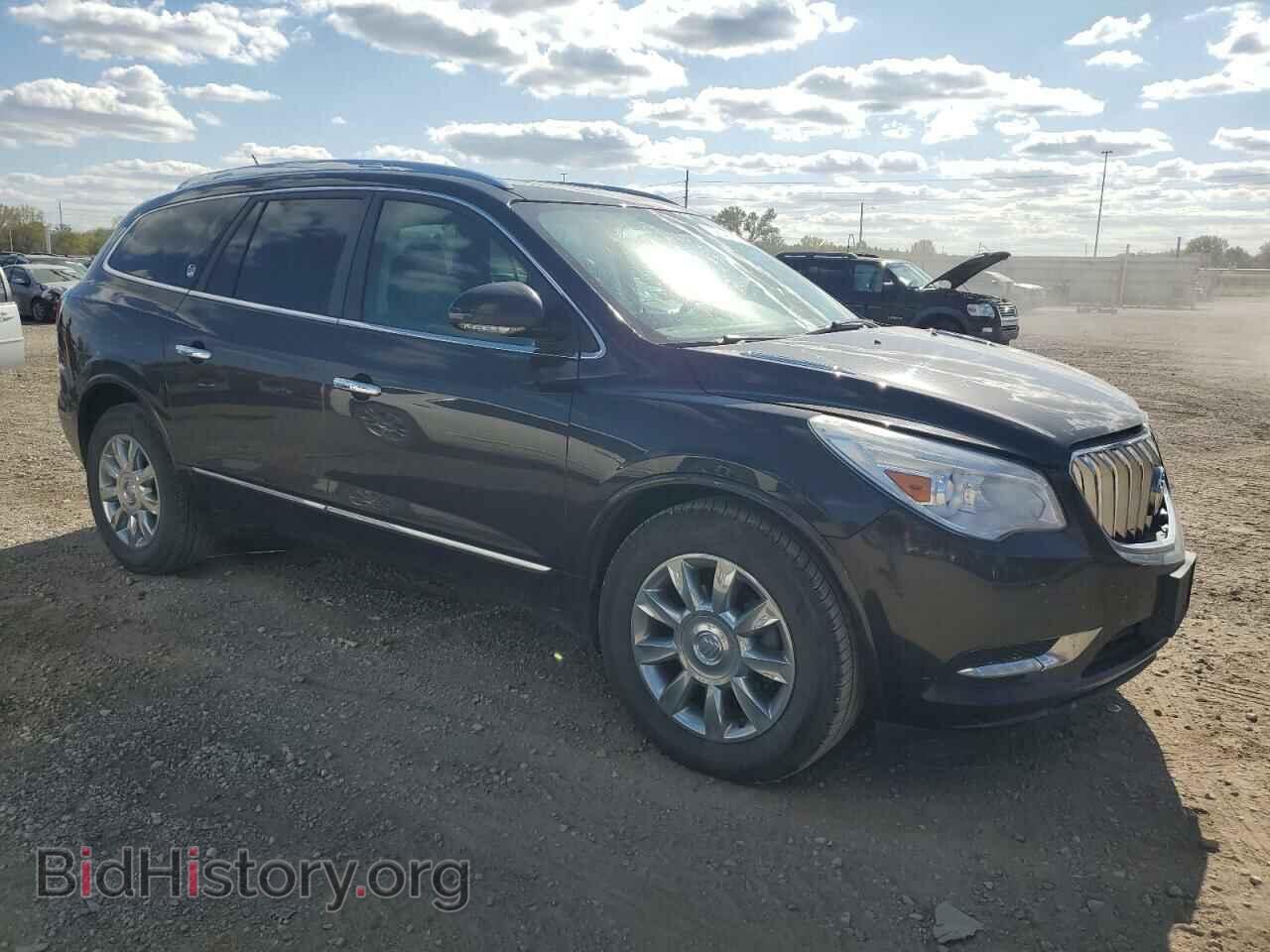 Report 5GAKVBKD4EJ336016 BUICK ENCLAVE 2014 BROWN GAS - price and ...