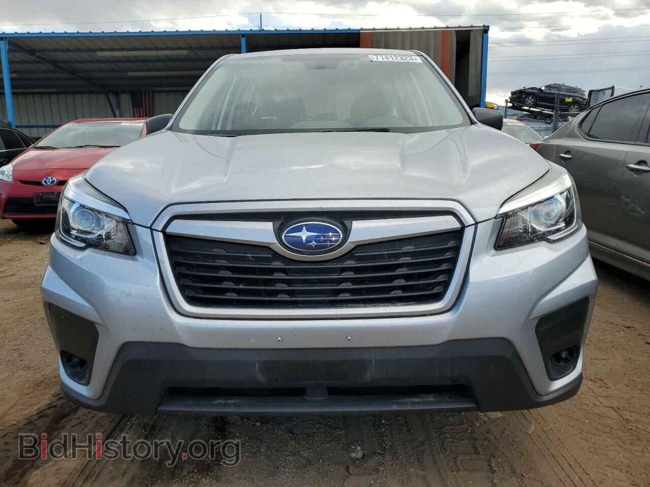 Report JF2SKAAC2KH401542 SUBARU FORESTER 2019 SILVER GAS - price and ...